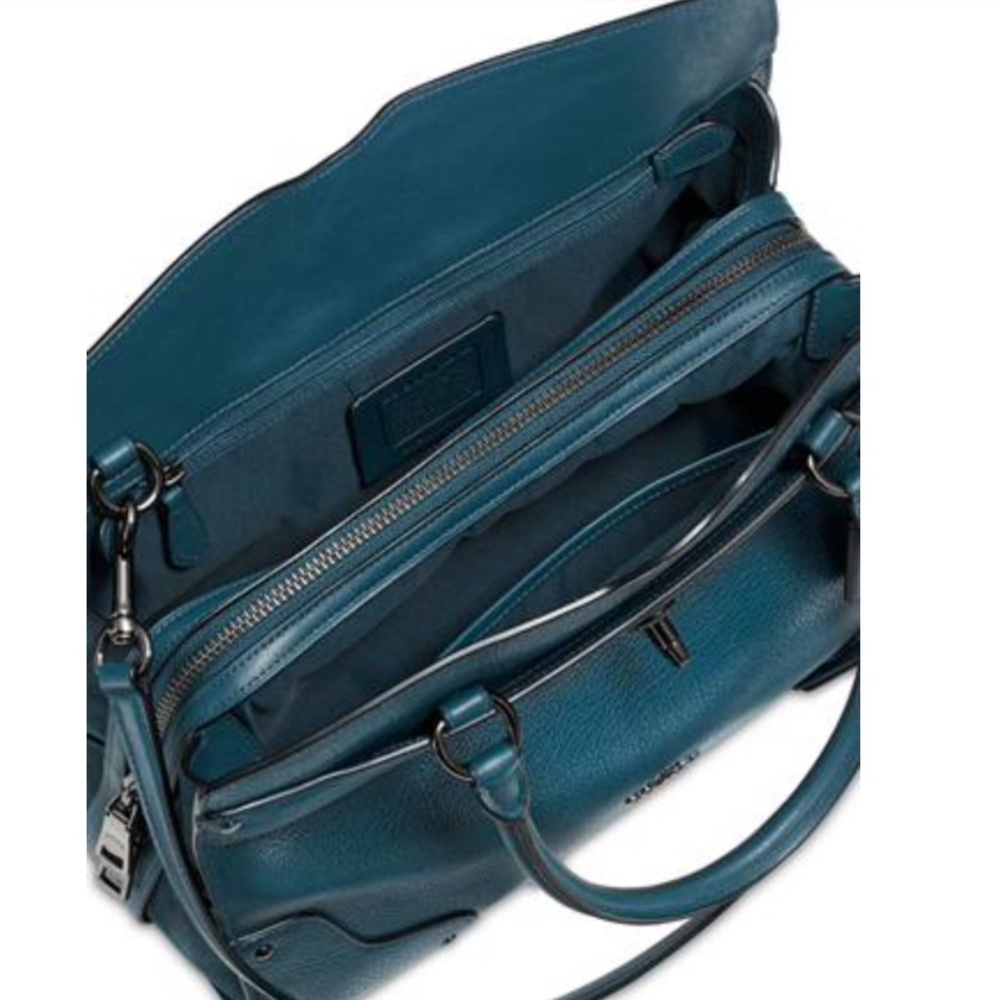 Coach Mercer Mineral Whiplash Satchel - Gem